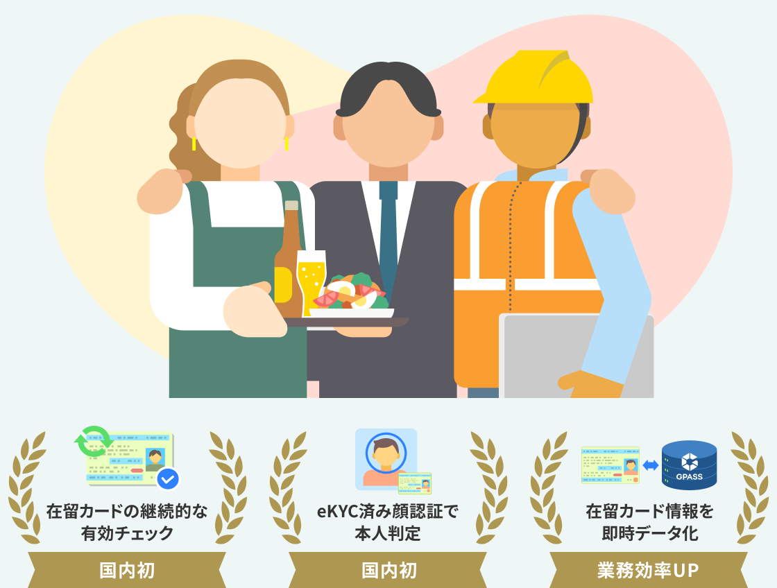 GPASS - 不法就労を防ぎ続ける外国人材管理システム